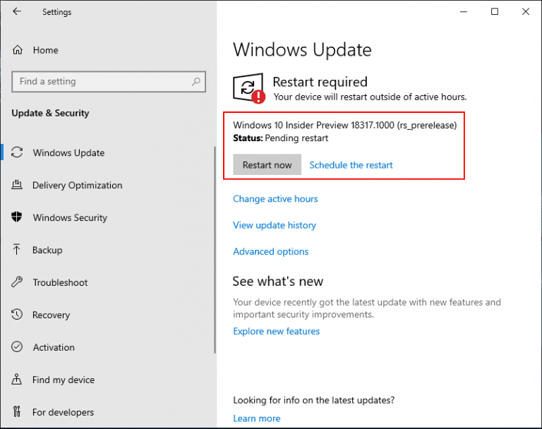 Installing Windows 10 Insider Preview 18317 New Features No ISO ...