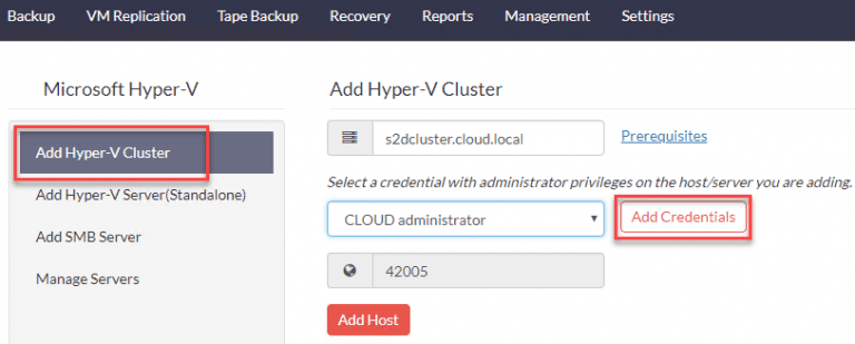 Windows Server 2019 Storage Spaces Direct Backups with Vembu BDR Suite - Virtualization Howto