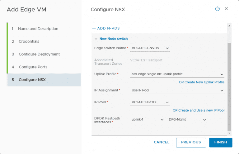 Deploy VMware NSX-T 2.4 Edge Transport Appliance VM - Virtualization Howto