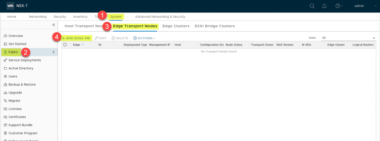 Deploy Vmware Nsx T 24 Edge Transport Appliance Vm Virtualization Howto