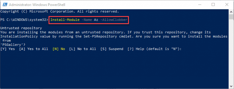 Installing And Connecting Powershell Az Module With Microsoft Azure Virtualization Howto