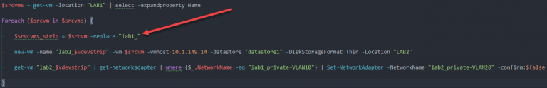 Powercli Mass Clone And Rename Vmware Vms From One Vcenter Folder To Another Virtualization Howto