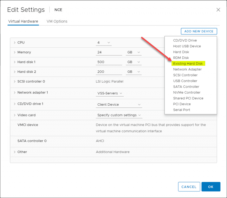 Install Nested Nutanix CE in VMware vSphere ESXi 6.7 Update 1 - Virtualization Howto