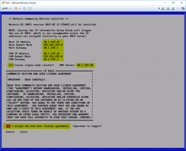 Install Nested Nutanix Ce In Vmware Vsphere Esxi 67 Update 1 Virtualization Howto