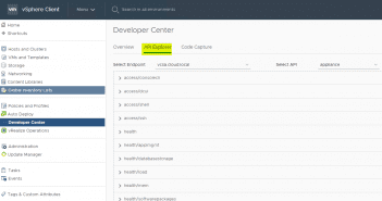 New VMware vSphere 6.7 Update 2 Client Developer Center API Explorer ...