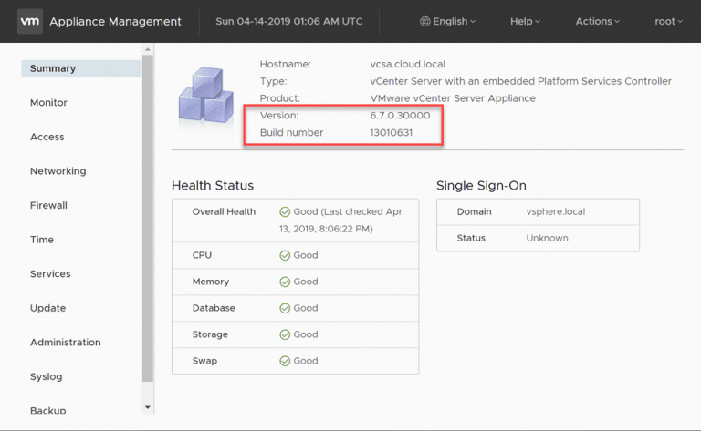 Upgrade to VMware vSphere vCenter VCSA 6.7 Update 2 with VAMI - Virtualization Howto