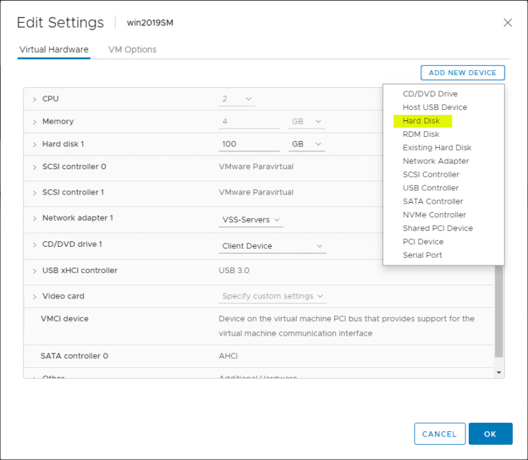 Share Vmdk Data Between Vms Multi Writer Disk Without Cluster File System Virtualization Howto