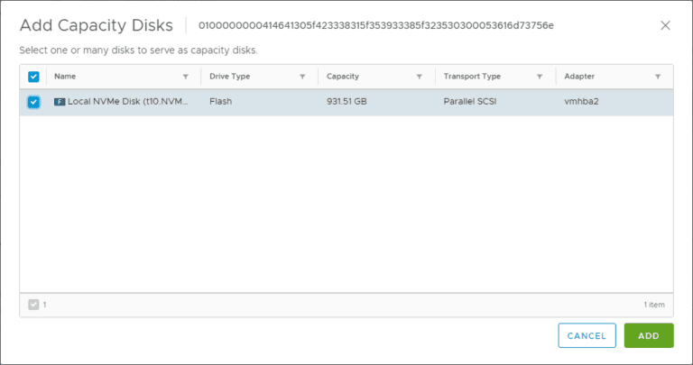 Increase Vmware Vsan Space And Performance Add Disks To Disk Group Virtualization Howto