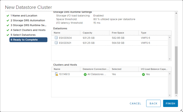 Automate And Manage Capacity And Io Across Vmware Datastores With Storage Drs Virtualization