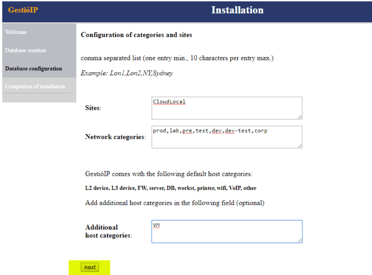 Keep Track Of Ip Addresses Automatically With Gestioip Virtualization Howto