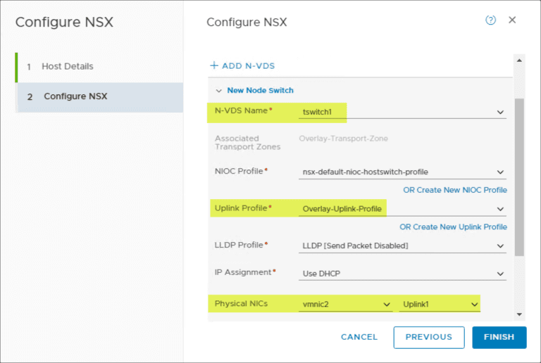 How To Manage The Nsx T N Vds Virtual Switch Virtualization Howto