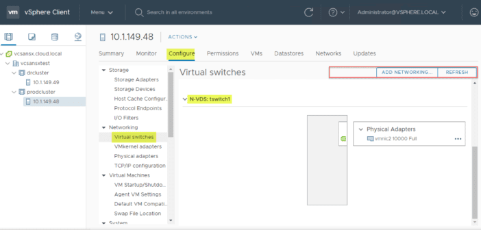 How to Manage the NSX-T N-VDS Virtual Switch - Virtualization Howto