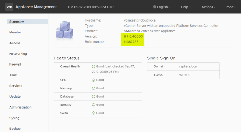 Vcenter Update Failed Fix And Reset Banner Error Virtualization Howto