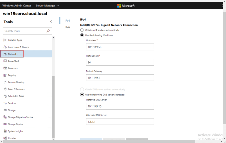 Managing Windows Server 2019 Core with Windows Admin Center - Virtualization Howto