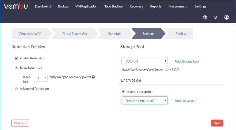 Physical Server Backup And P2v With Vembu Virtualization Howto