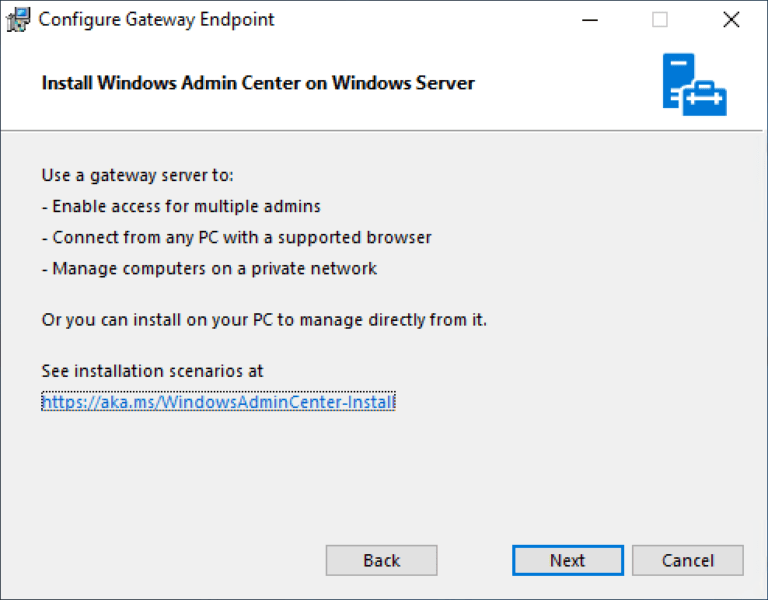 Managing Windows Server 2019 Core with Windows Admin Center - Virtualization Howto