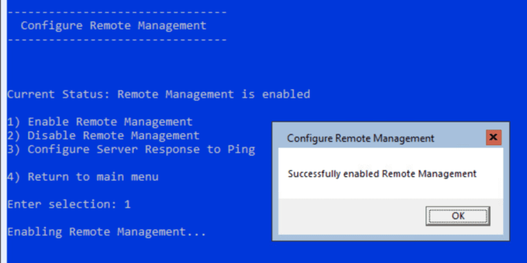 Managing Windows Server 2019 Core with Windows Admin Center ...