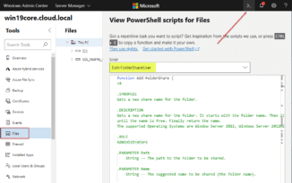 Managing Windows Server 2019 Core with Windows Admin Center ...