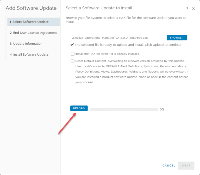 Upgrade to VMware vRealize Operations Manager vROPs 8.0 ...