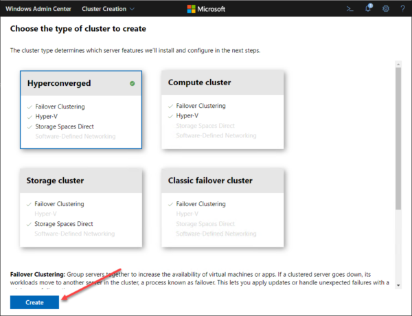 Azure Stack Hci Deployment With New Cluster Creation Extension Virtualization Howto