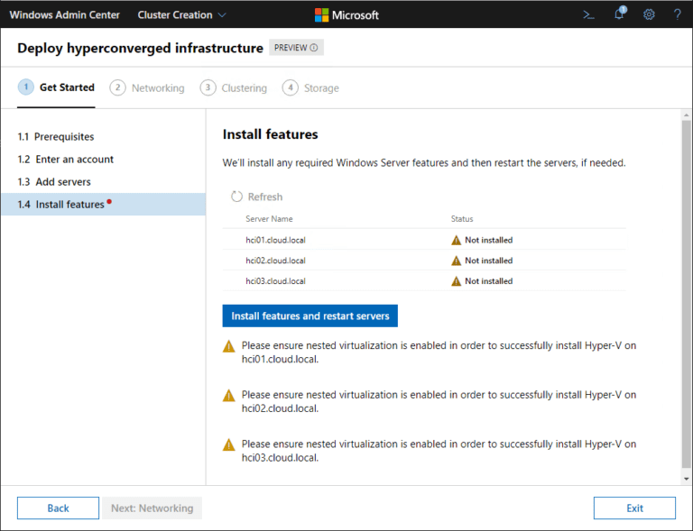 Azure Stack HCI Deployment with New Cluster Creation Extension - Virtualization Howto
