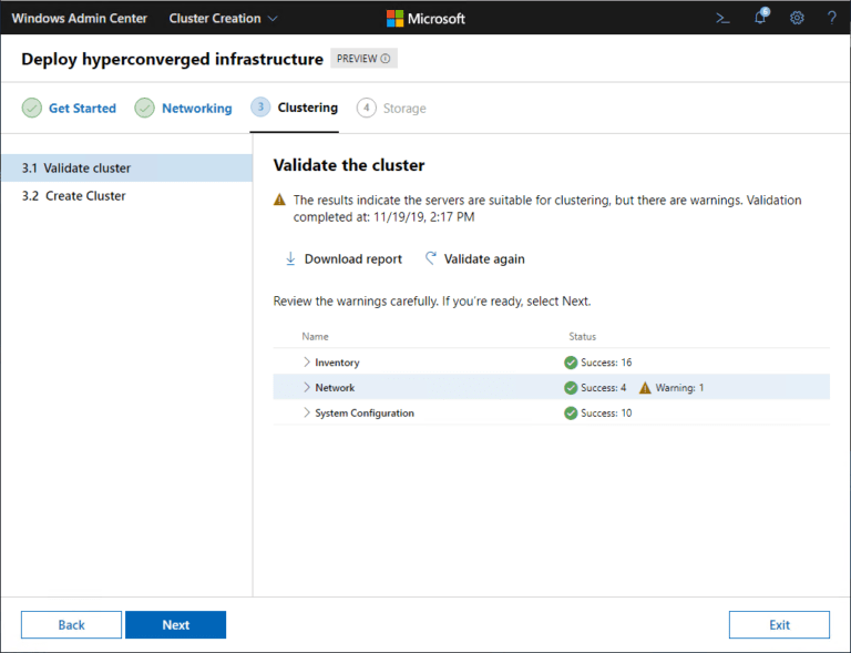 Azure Stack Hci Deployment With New Cluster Creation Extension Virtualization Howto 