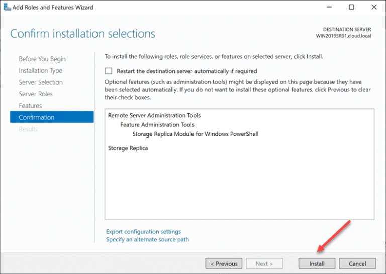 Storage Replica in Windows Server 2019 Features and Configuration ...