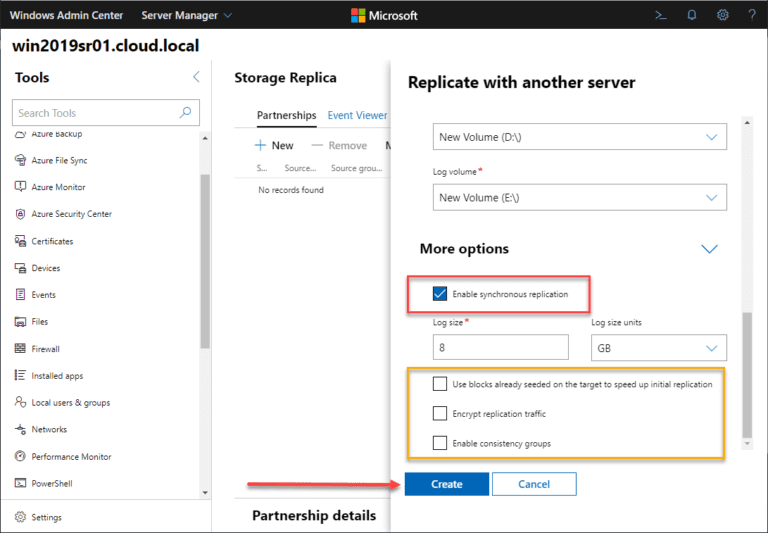 Storage Replica in Windows Server 2019 Features and Configuration ...