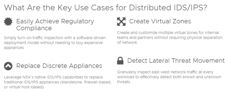 Vmware Nsx Distributed Idsips Announced Features Virtualization Howto