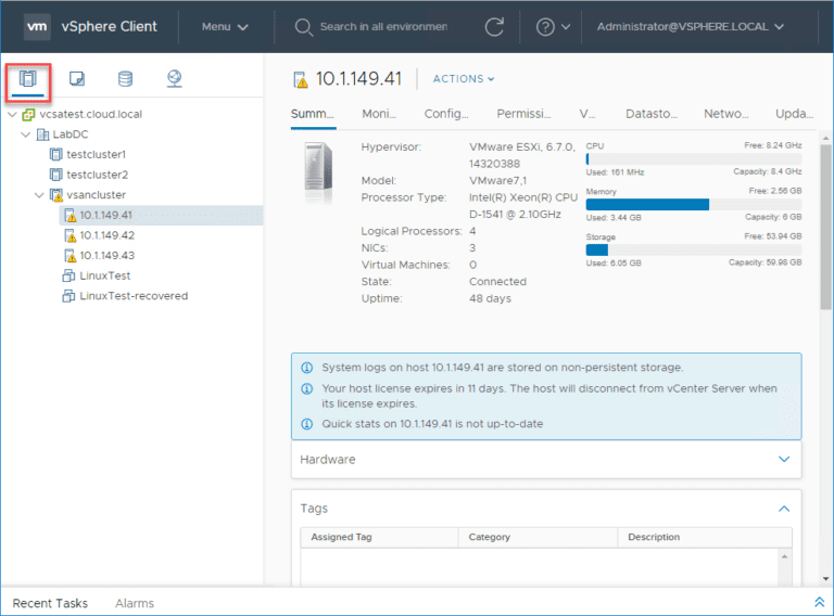 vSphere Client 6.7 Download and Features - Virtualization Howto