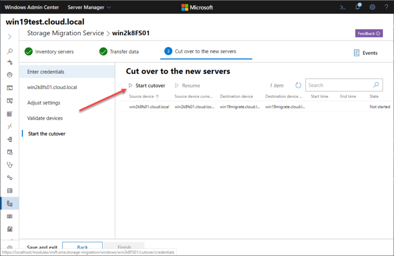 Migrate Windows Server 2008 R2 to 2019 with Storage Migration - Virtualization Howto