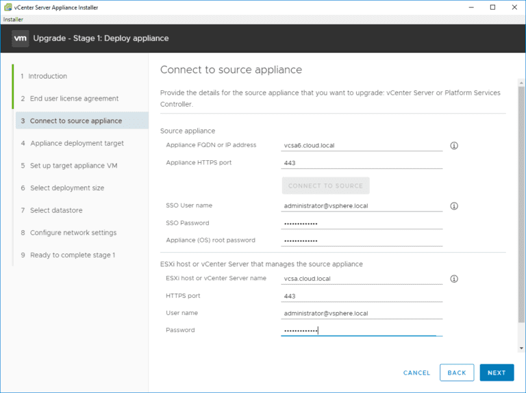 Upgrade Vsphere 60 To 67 Vcenter Server Vcsa Virtualization Howto