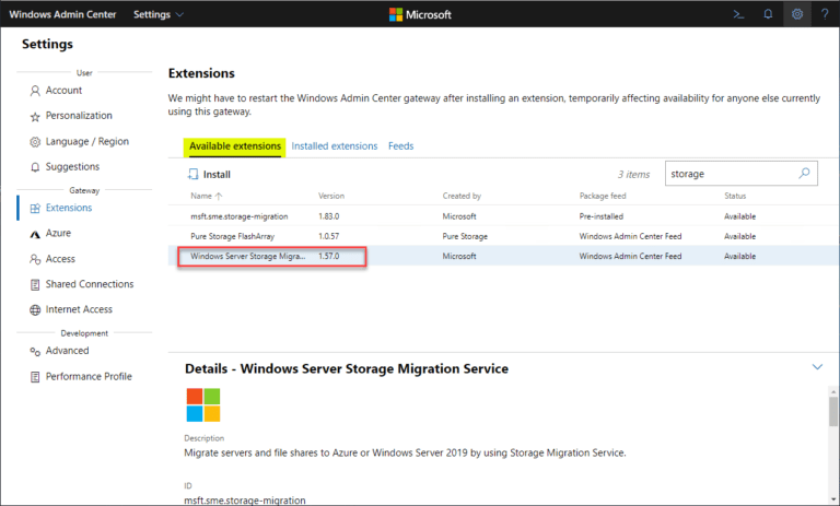 Migrate Windows Server 2008 R2 to 2019 with Storage Migration - Virtualization Howto