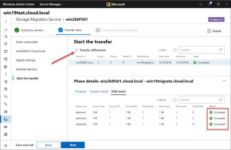 Migrate Windows Server 2008 R2 to 2019 with Storage Migration ...