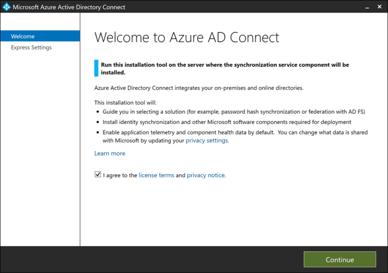 Sync On-Premises AD with Azure AD using Azure AD Connect ...