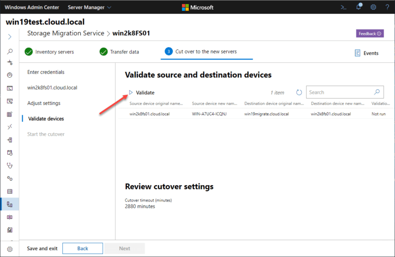 Migrate Windows Server 2008 R2 to 2019 with Storage Migration ...