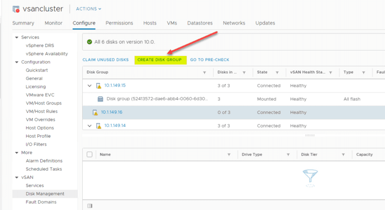 Migrate 2-Node VMware vSAN to 3-node Configuration - Virtualization Howto