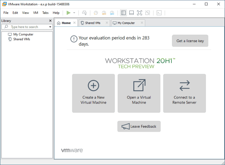 VMware Workstation 20H1 Tech Preview Download Released New Features ...