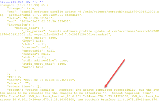 Update Vmware Esxi Hosts With Ansible Virtualization Howto