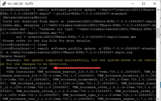 Upgrade to ESXi 7 with Commandline using Offline Bundle ...