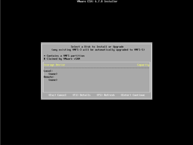 Esxi Install Disk Not Detecting Hdd Virtualization Howto
