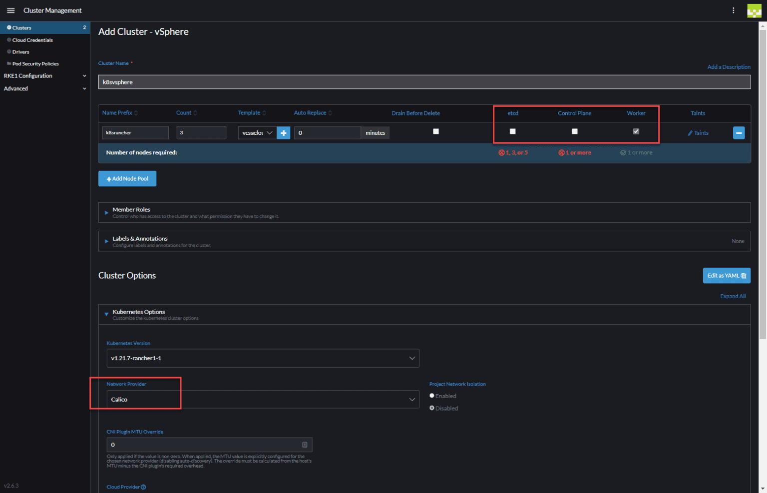 Create Kubernetes Cluster With Rancher And Vmware Vsphere