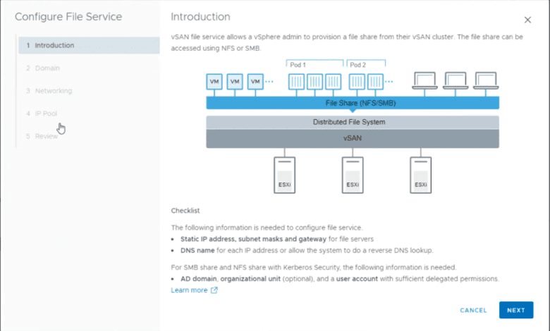 vSAN File Share with vSAN File Service Configuration and Setup - Virtualization Howto