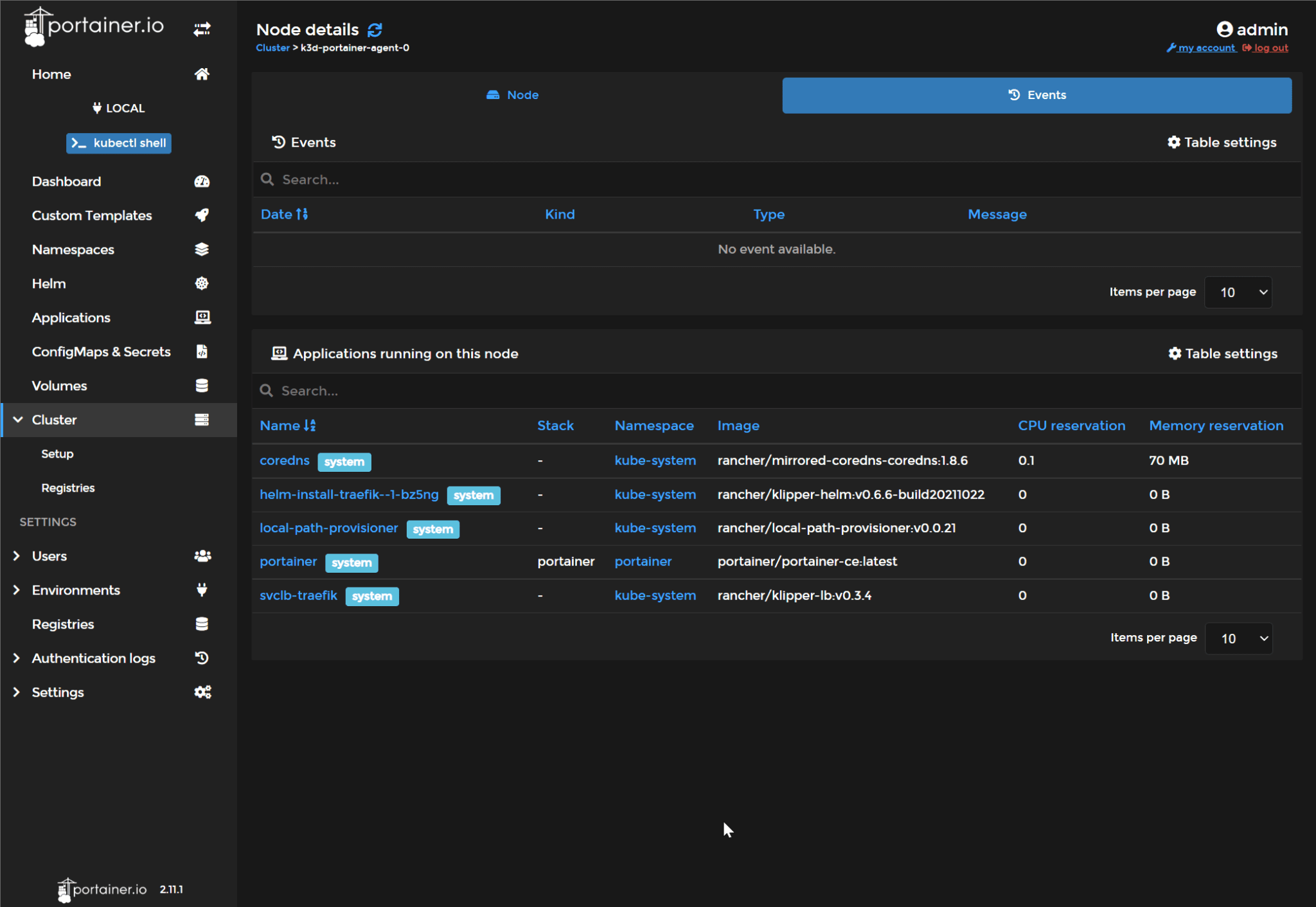 K3s dashboard install and configuration - Virtualization Howto