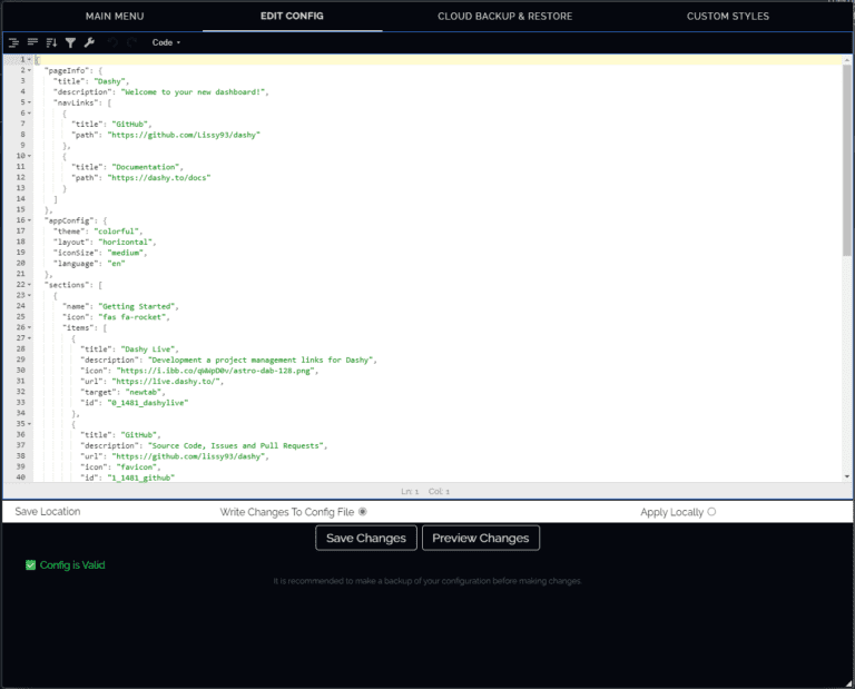 Home Lab Dashboard With Dashy Virtualization Howto