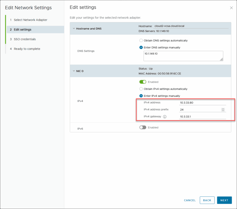 Change vCenter IP Address - Step-by-step - Virtualization Howto