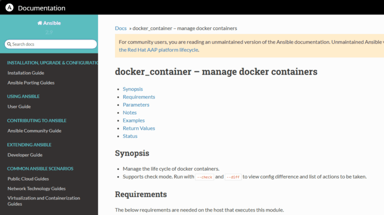 Ansible Docker Container Management Playbooks - Virtualization Howto