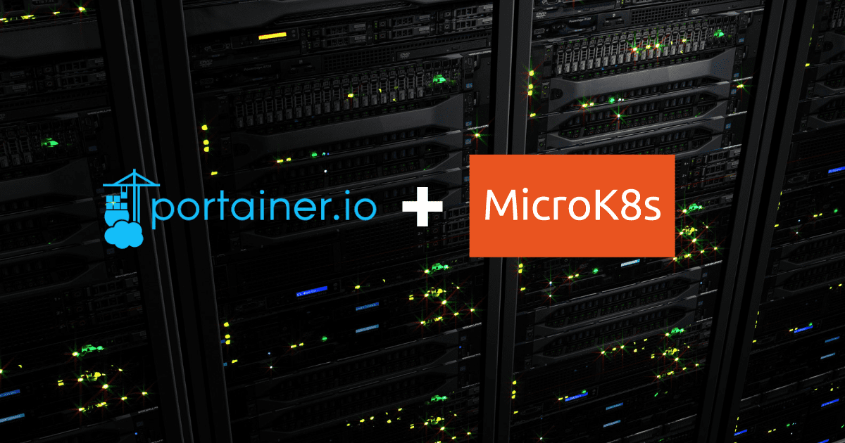 Mikrok8s Automated Kubernetes Install With New Portainer Feature Virtualization Howto