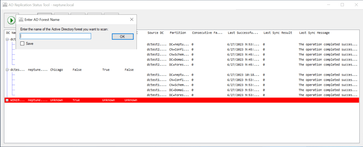 AD Replication Status Tool New Open Source Alternative - Virtualization ...