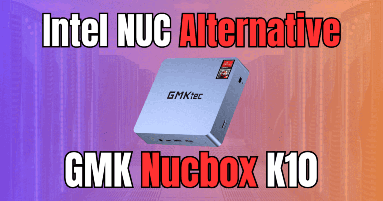 Intel NUC Alternative: GMK Nucbox K10 Ryzen 7 Home Server ...